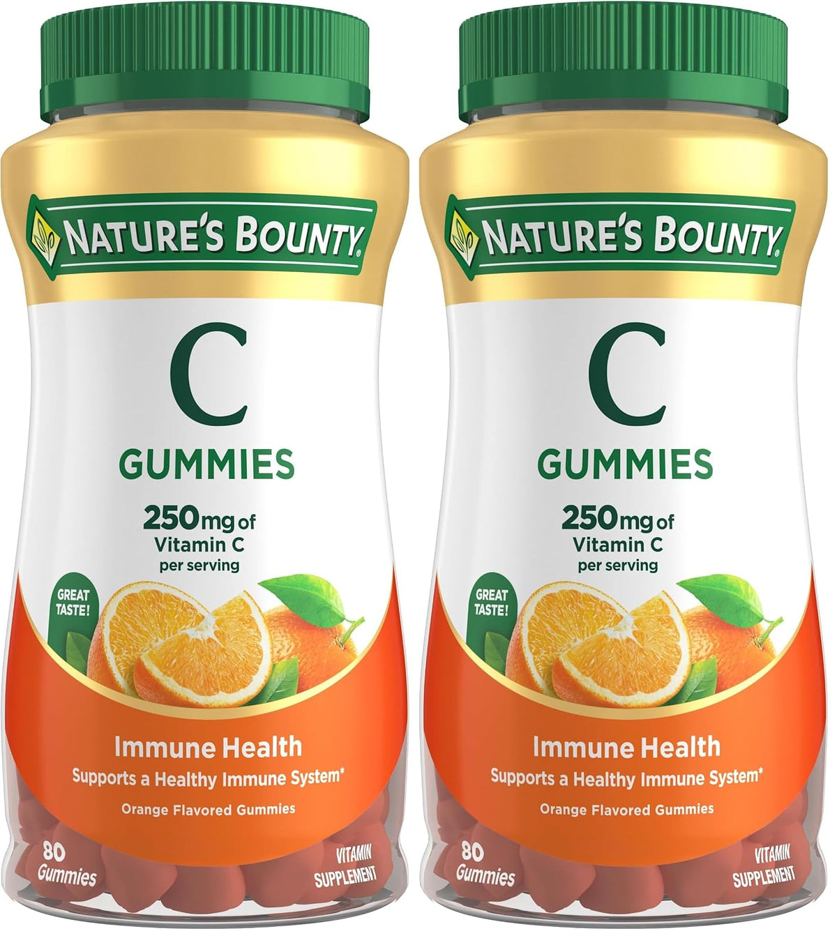 Nature's Bounty vitamin C tablets