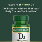 Nature's Bounty vitamin D benefits