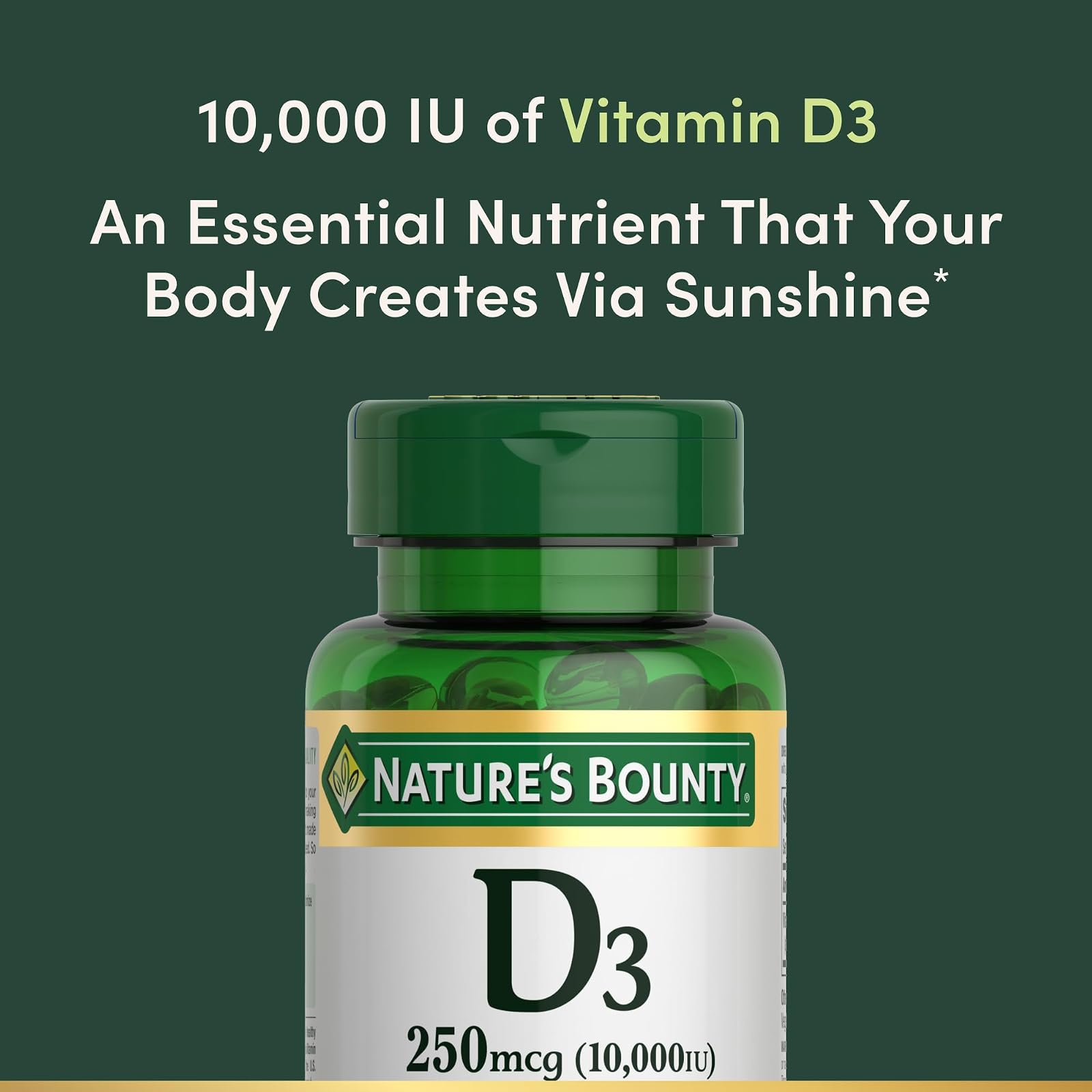 Nature's Bounty vitamin D benefits