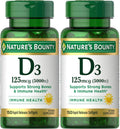 Nature's Bounty Vitamin D softgels