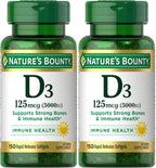 Nature's Bounty Vitamin D softgels