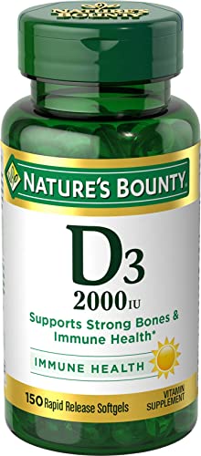 Nature's Bounty Vitamin D supplement