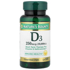 Nature's Bounty vitamin D3 benefits