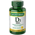 Nature's Bounty Vitamin D3 softgels for immune support