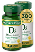 Nature's Bounty vitamin D3 softgels