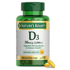 Nature's Bounty vitamin D3 softgels