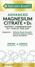 Nature's Bounty vitamin D3 softgels