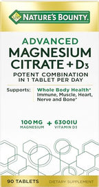 Nature's Bounty vitamin D3 softgels