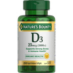 Nature's Bounty Vitamin D3 softgels