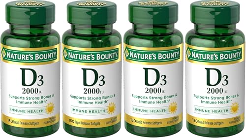 Nature's Bounty vitamin D3 softgels