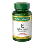 Nature's Bounty Vitamin E softgels