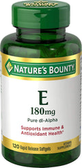 Nature's Bounty vitamin e softgels