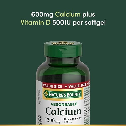 Nature's Bounty vitamins for overall health