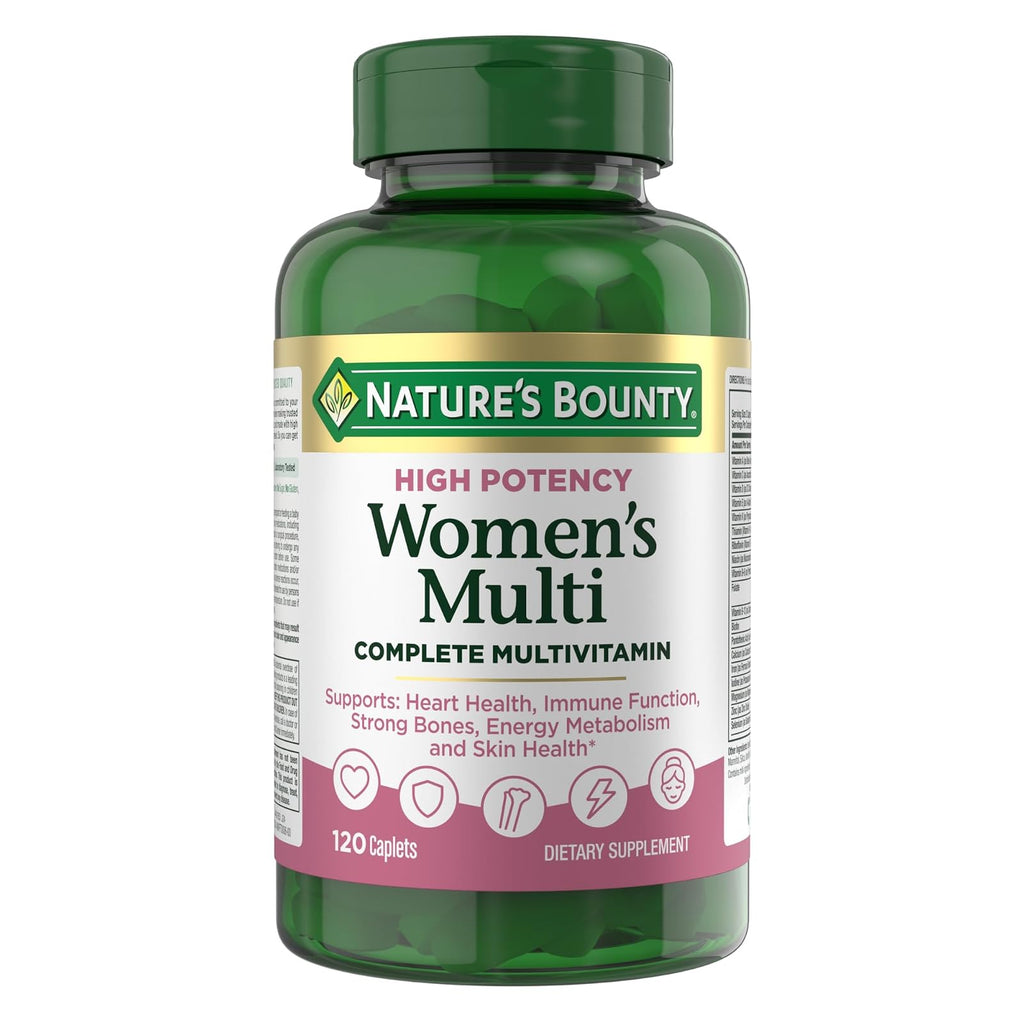 Nature's Bounty women's multivitamin benefits