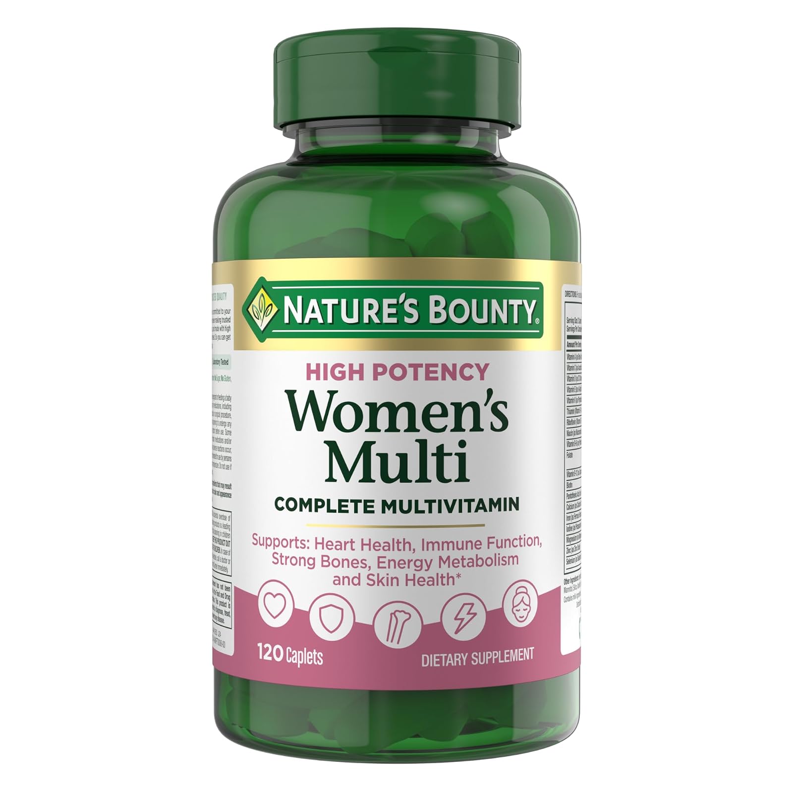 Nature's Bounty women's multivitamin benefits