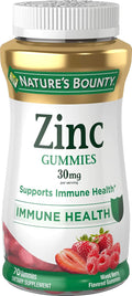 Nature's Bounty zinc gummies for immunity support