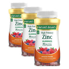 Nature's Bounty zinc gummies for immunity
