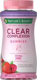 Nature's Bounty zinc gummies for skin