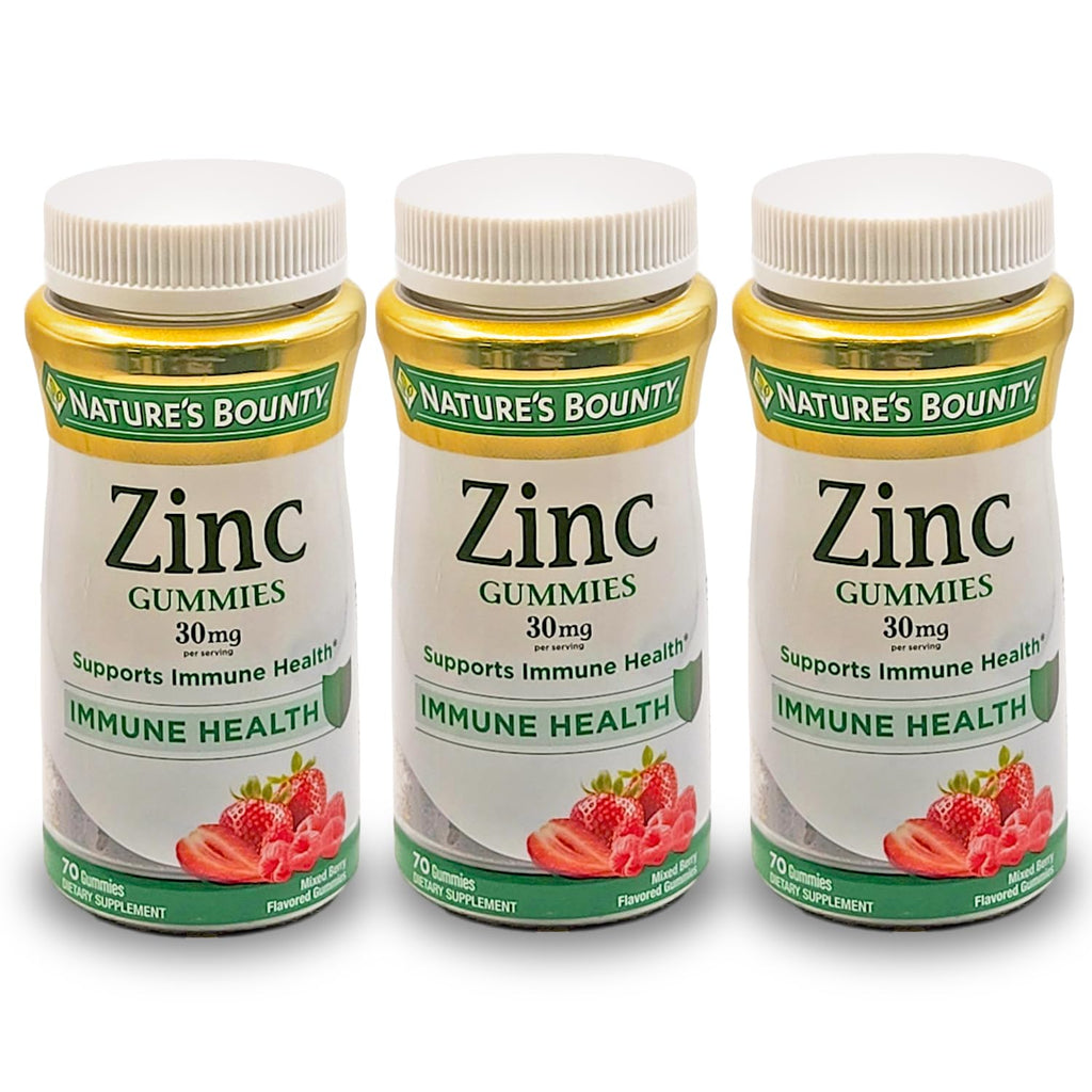 Nature's Bounty zinc gummies immune support