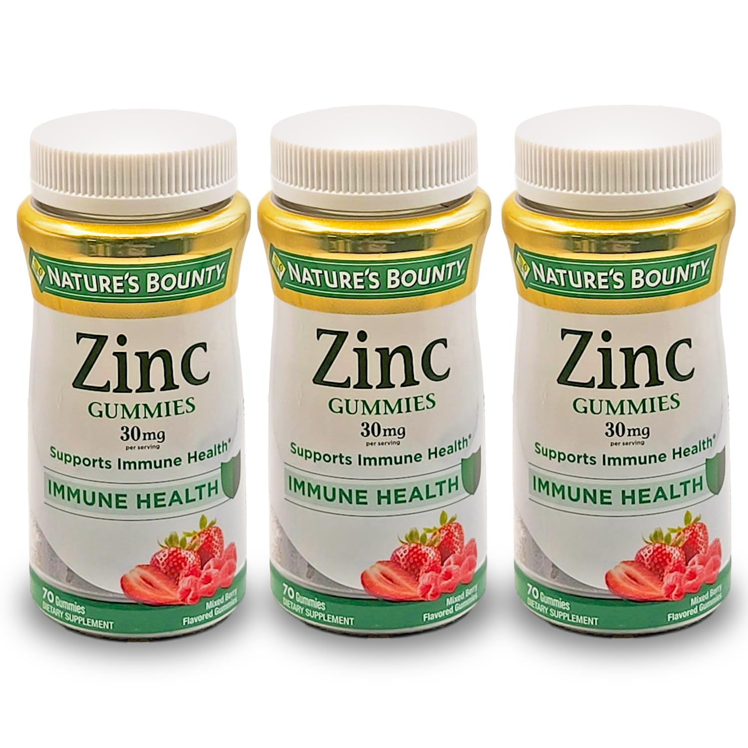Nature's Bounty zinc gummies immune support