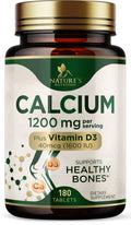 Nature's Calcium 1200 mg tablets