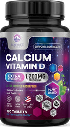Nature's Calcium 1200 mg tablets