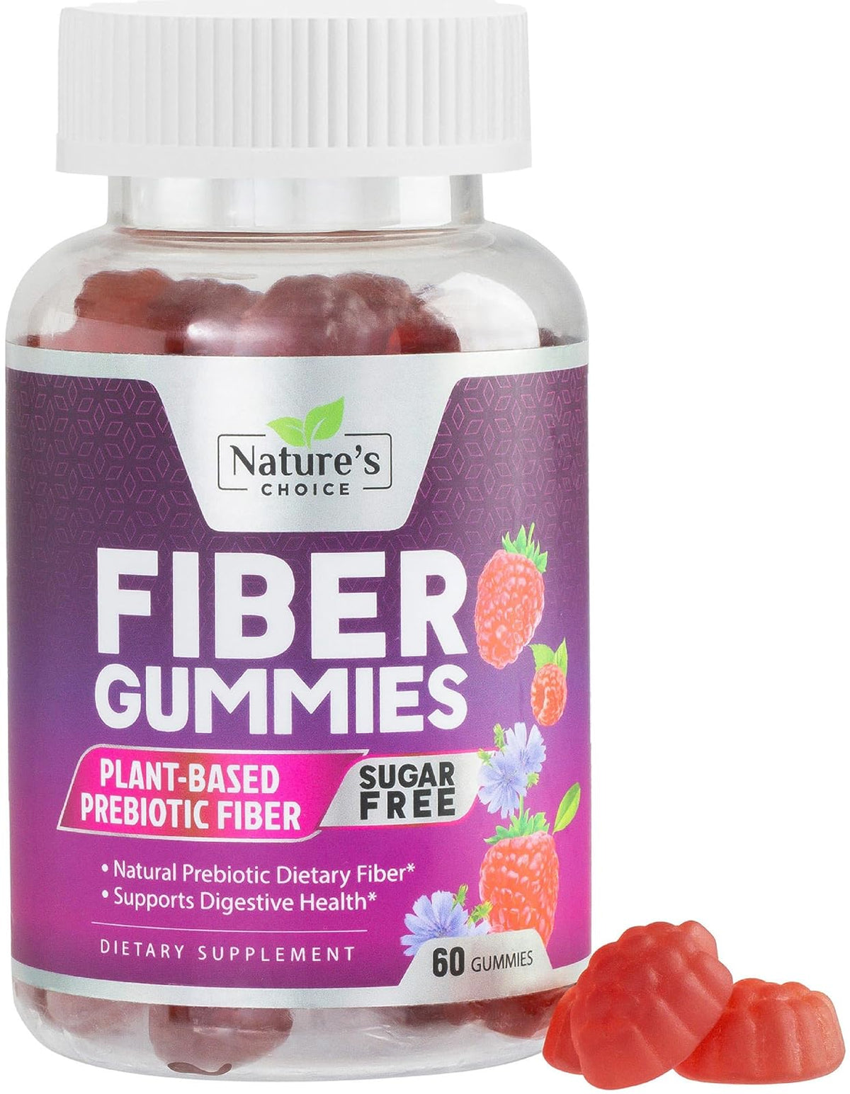 Nature's Choice fiber gummies for digestion