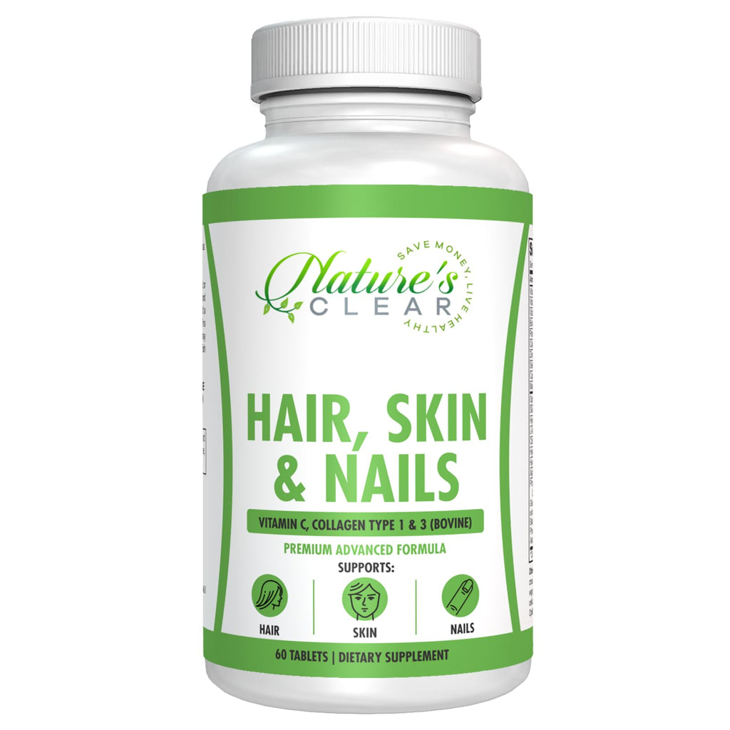 Nature’s Clear hair vitamins for women