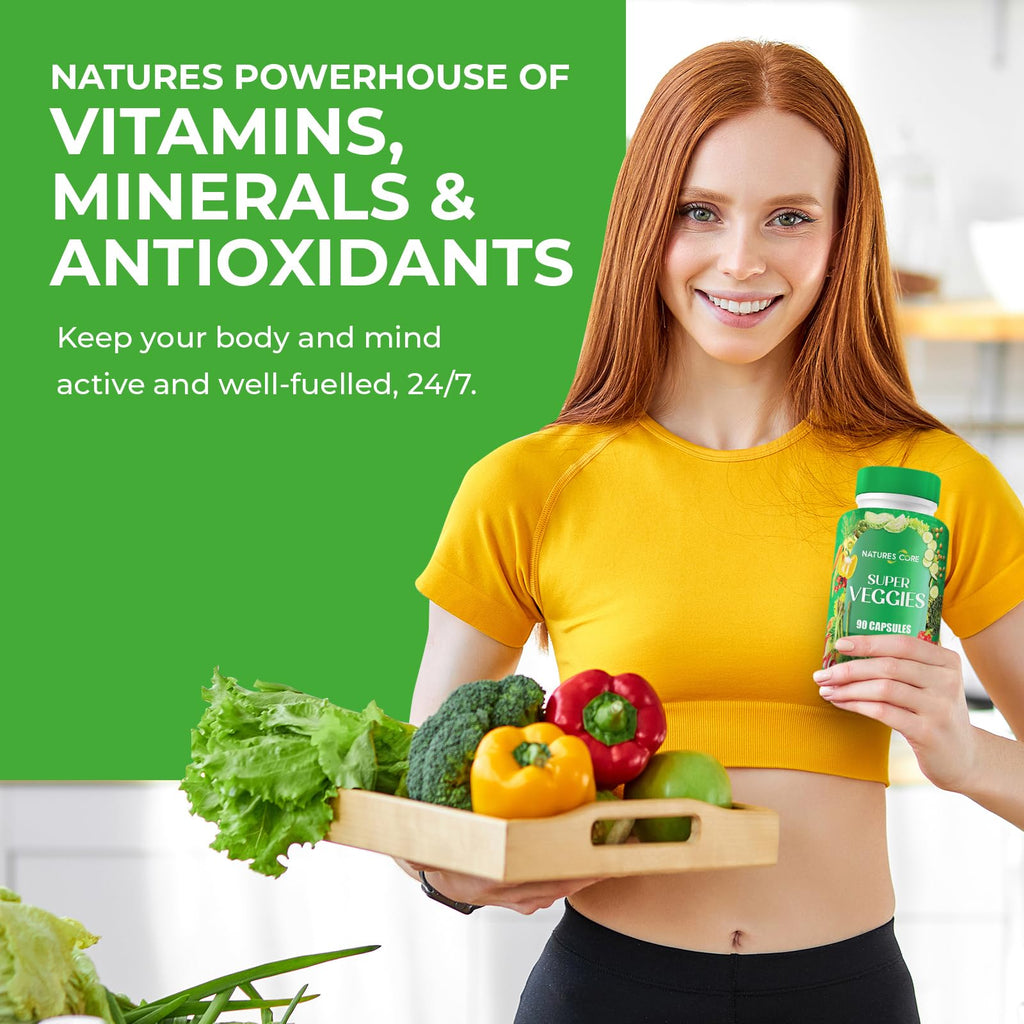 Nature's Core Fruit and Veggie Supplement capsules