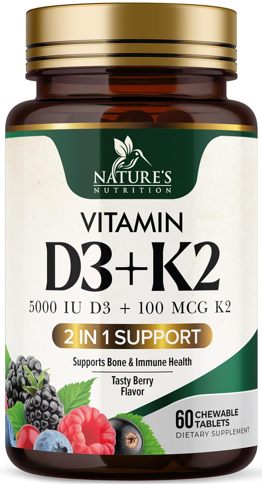 Nature's Easy to Chew Vitamin D3 benefits
