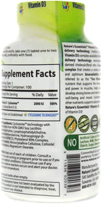 NATURE'S ESSENTIALS vitamin D3 for bone health