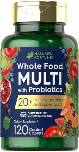 Nature's Fortune whole food multivitamin tablets