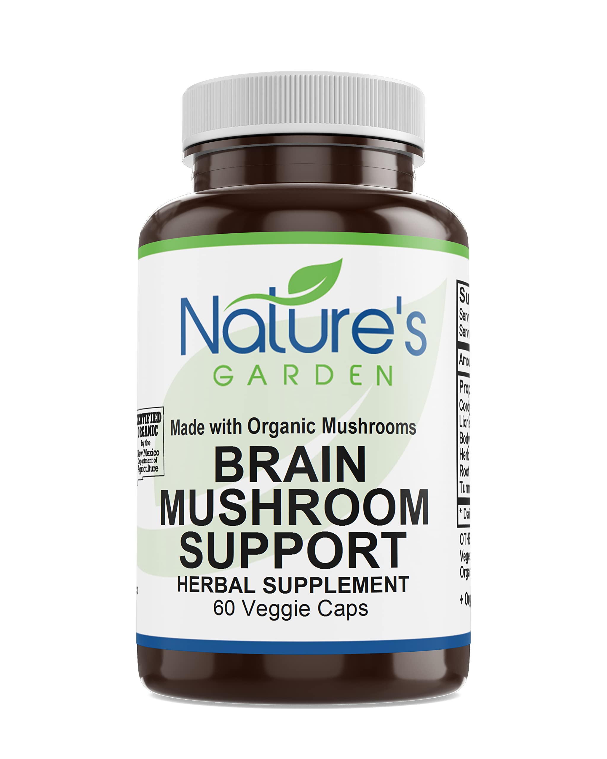 Nature's Garden brain mushroom capsules