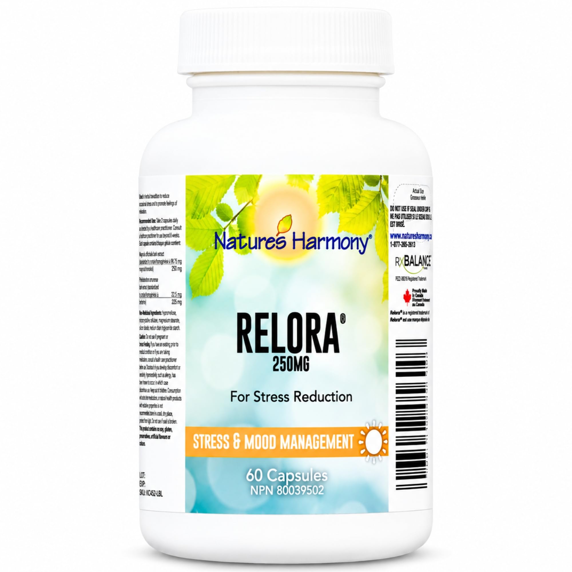 Nature's Harmony blended vitamin capsules