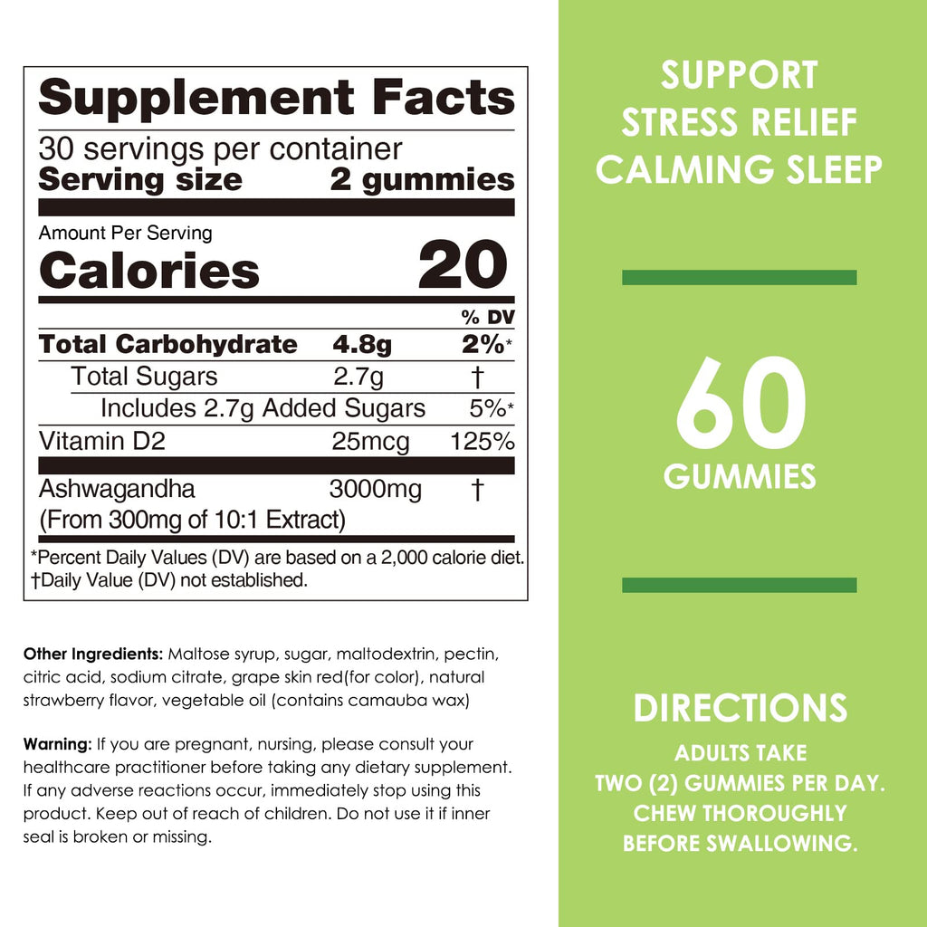 Nature's Key ashwagandha gummies for mood support
