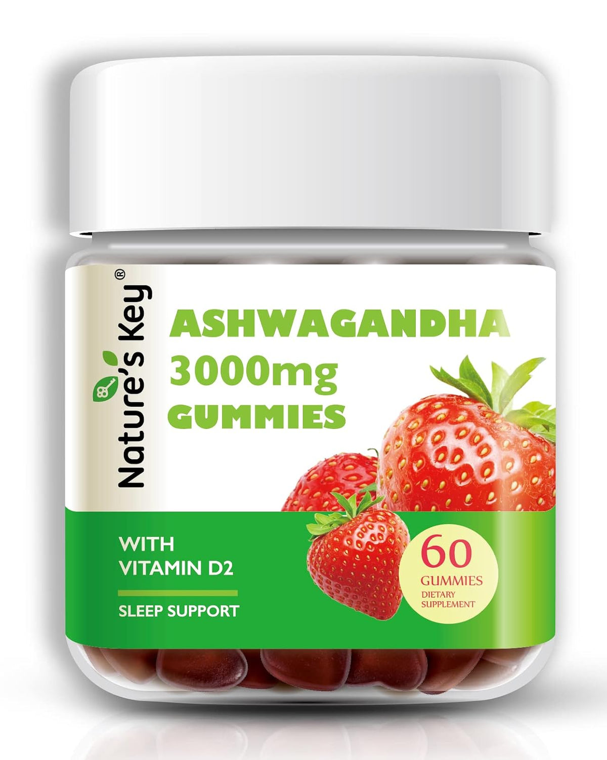 Nature's Key ashwagandha gummies for stress relief