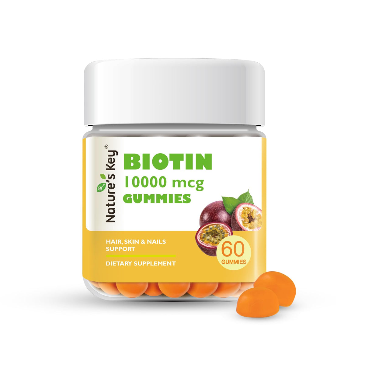 Nature's Key biotin gummies for hair