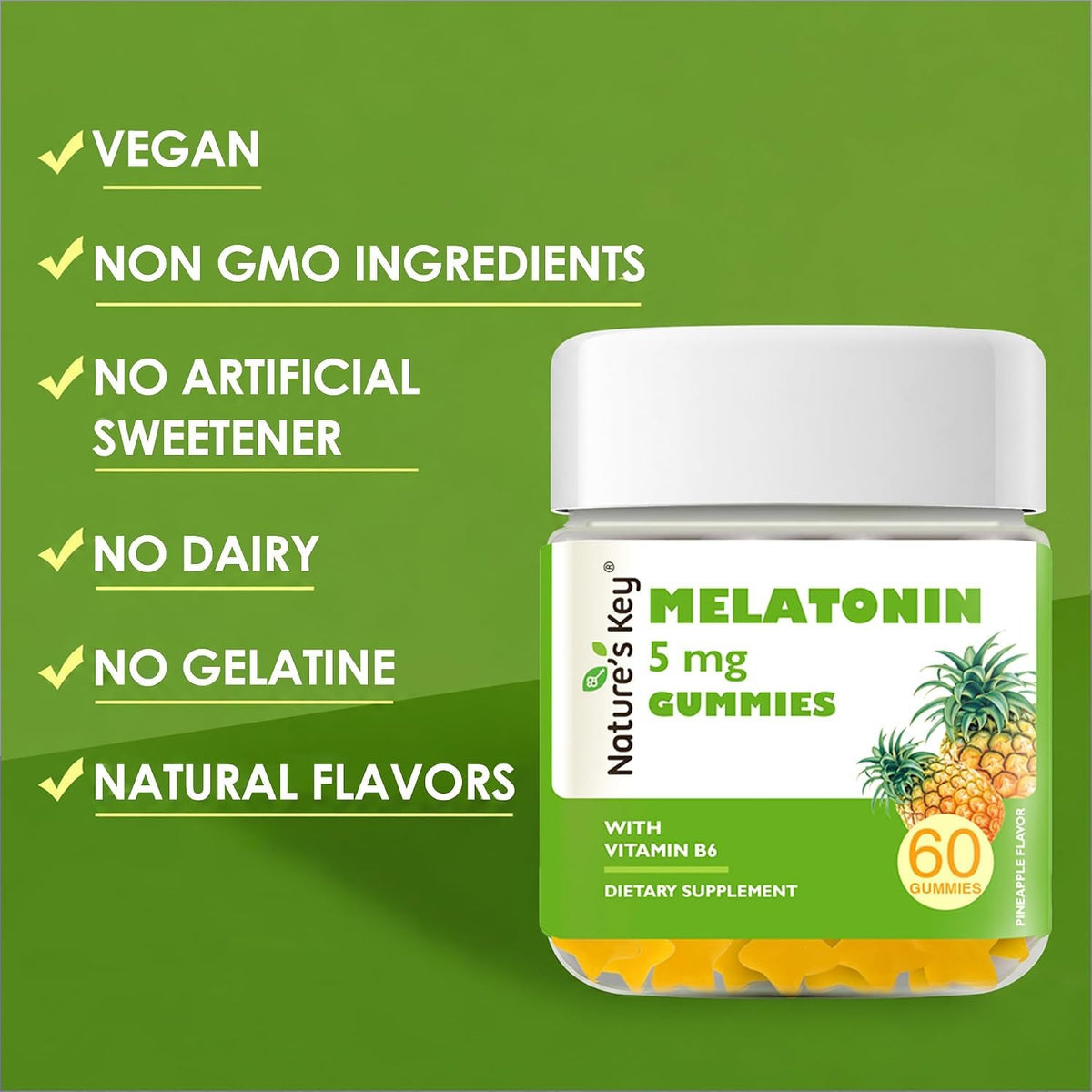 Nature's Key gummies for restful nights