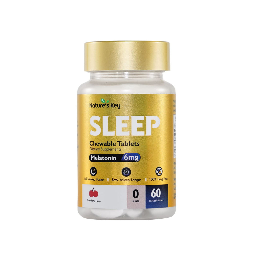 Nature's Key melatonin chewable tablets