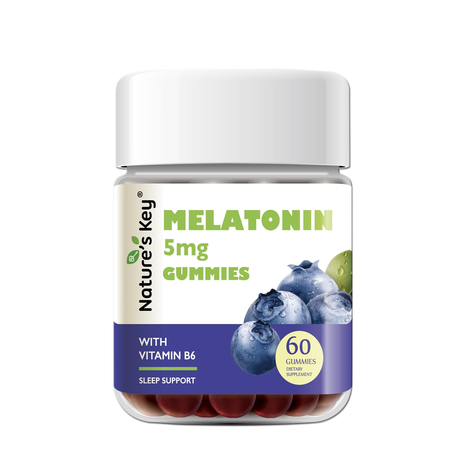 Nature's Key melatonin gummies for sleep