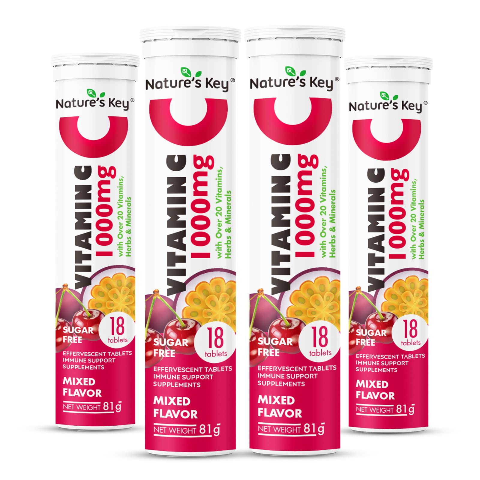 Nature's Key Vitamin C effervescent tablets