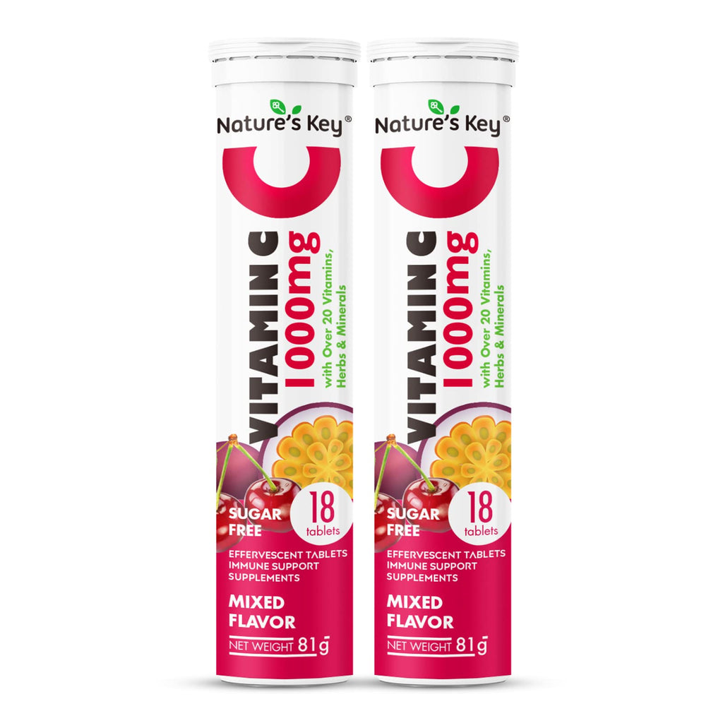 Nature's Key vitamin C effervescent tablets