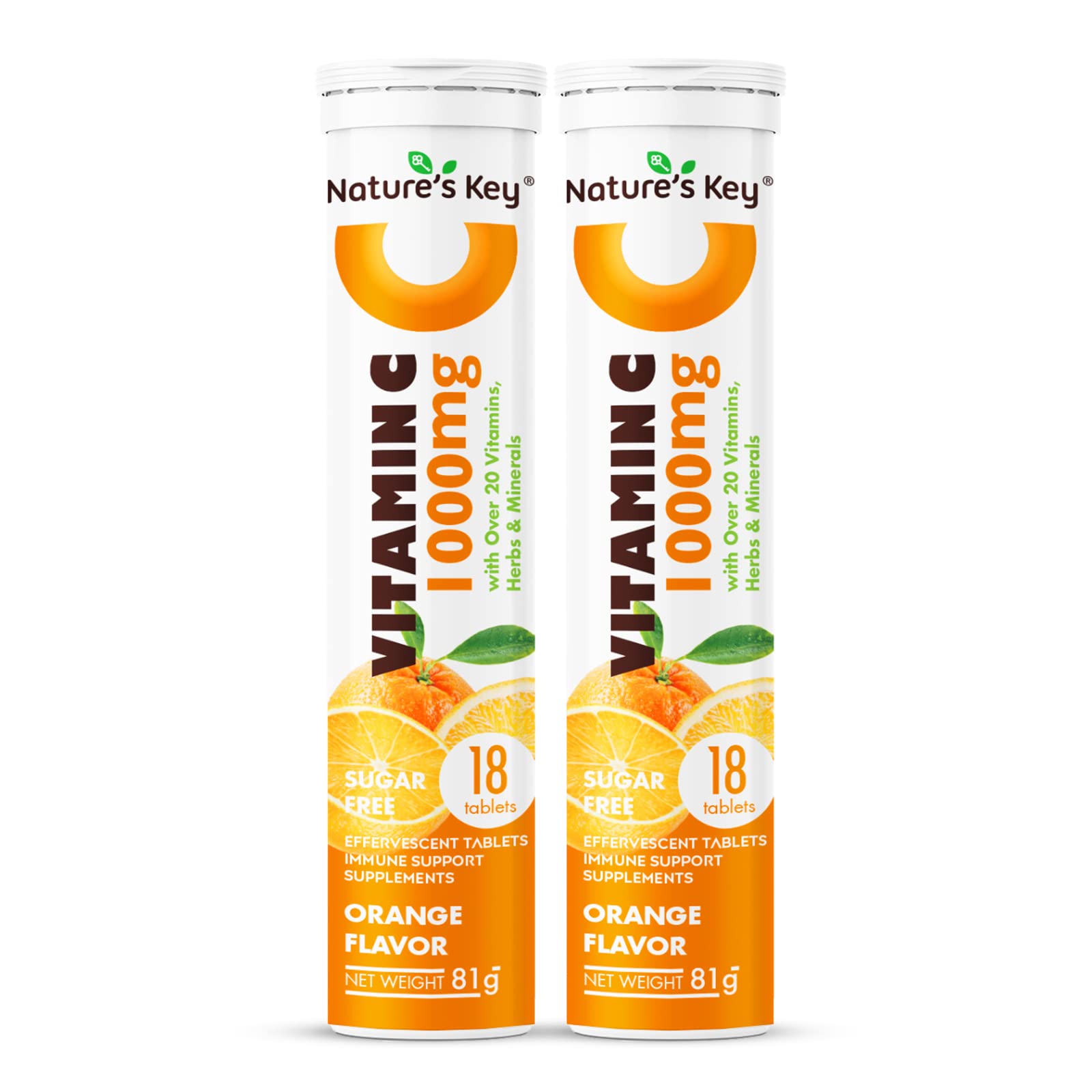 Nature's Key Vitamin C effervescent tablets