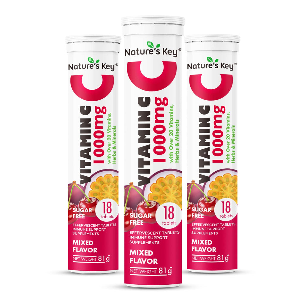 Nature's Key Vitamin C effervescent tablets