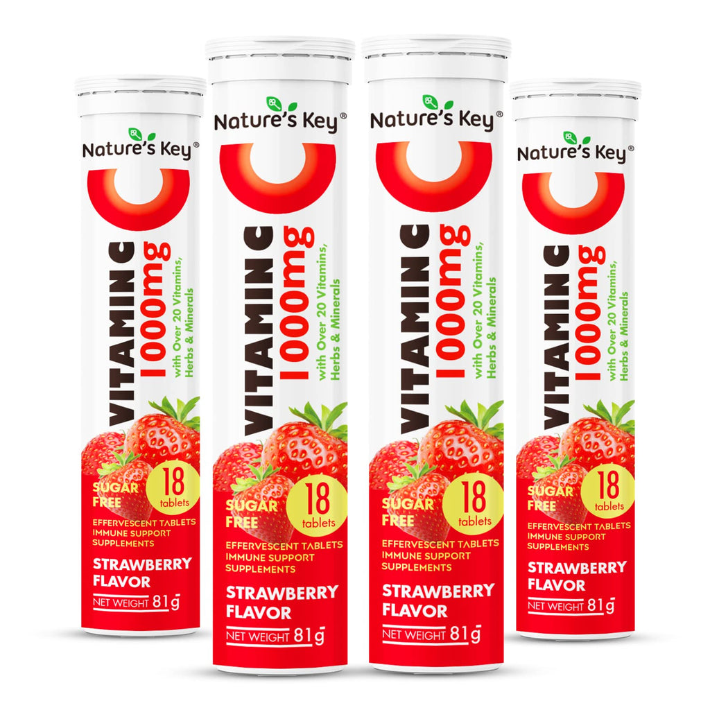 Nature's Key Vitamin C effervescent tablets