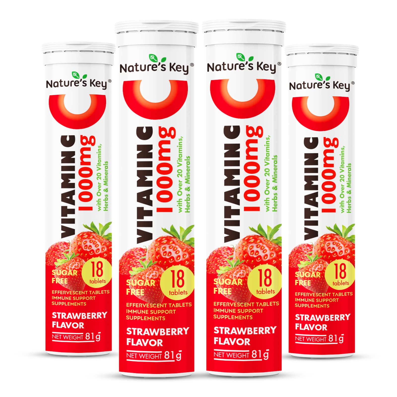 Nature's Key Vitamin C effervescent tablets