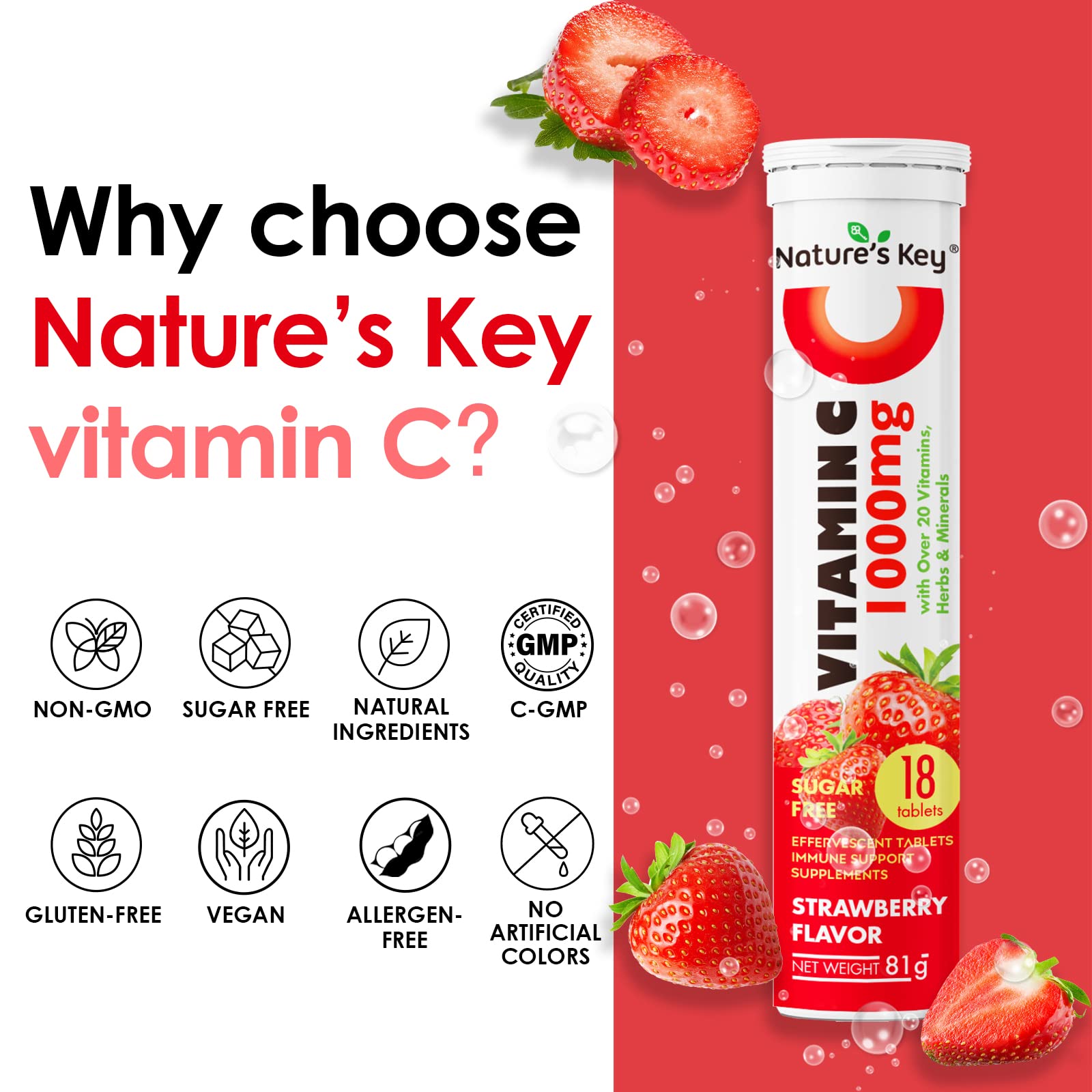 Nature's Key vitamins for everyday vitality