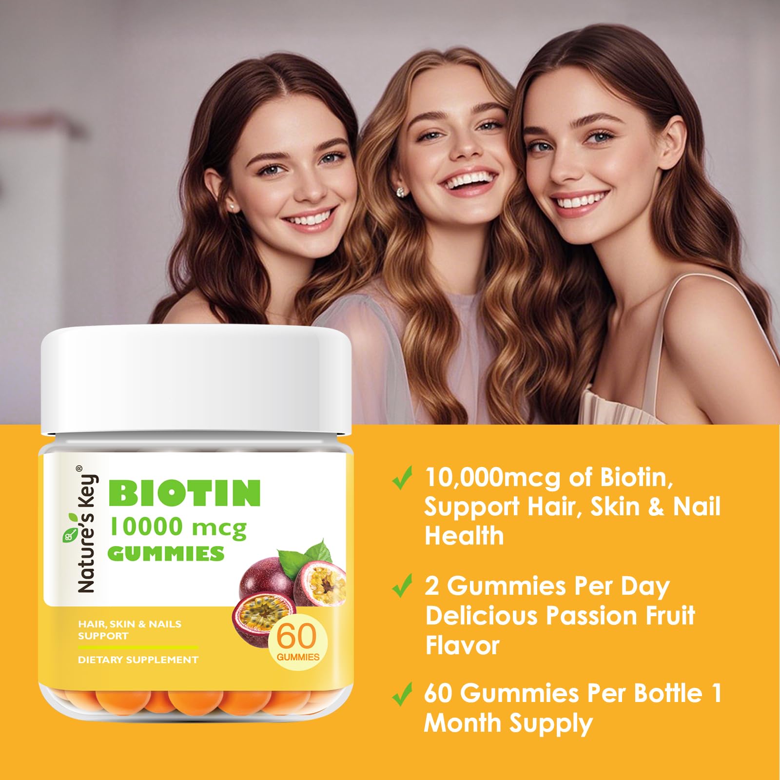 Nature's Key vitamins for healthy skin