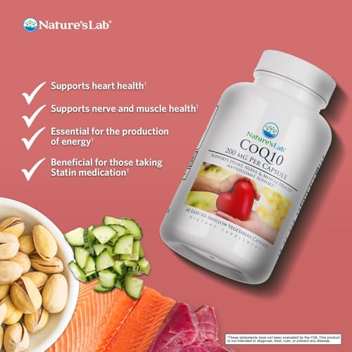 nature's lab coq10 200 mg capsules
