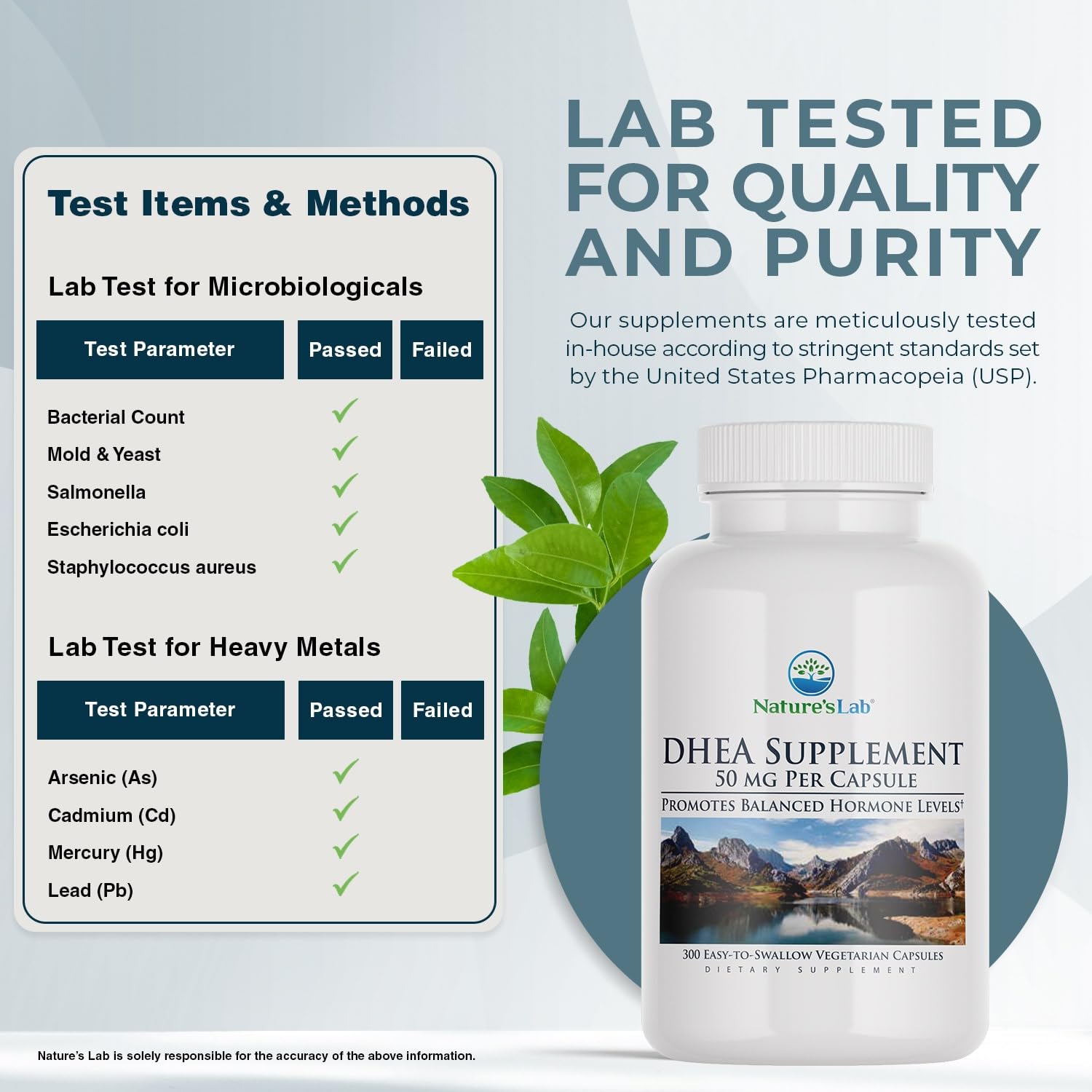 Nature's Lab DHEA for vitality